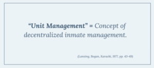 The Guiding Principles of Unit Management - CGL Companies