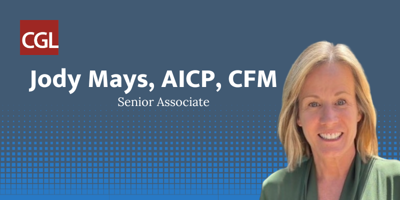 CGL Welcomes Jody Mays, AICP, CFM to Its Team of Justice Experts - CGL ...