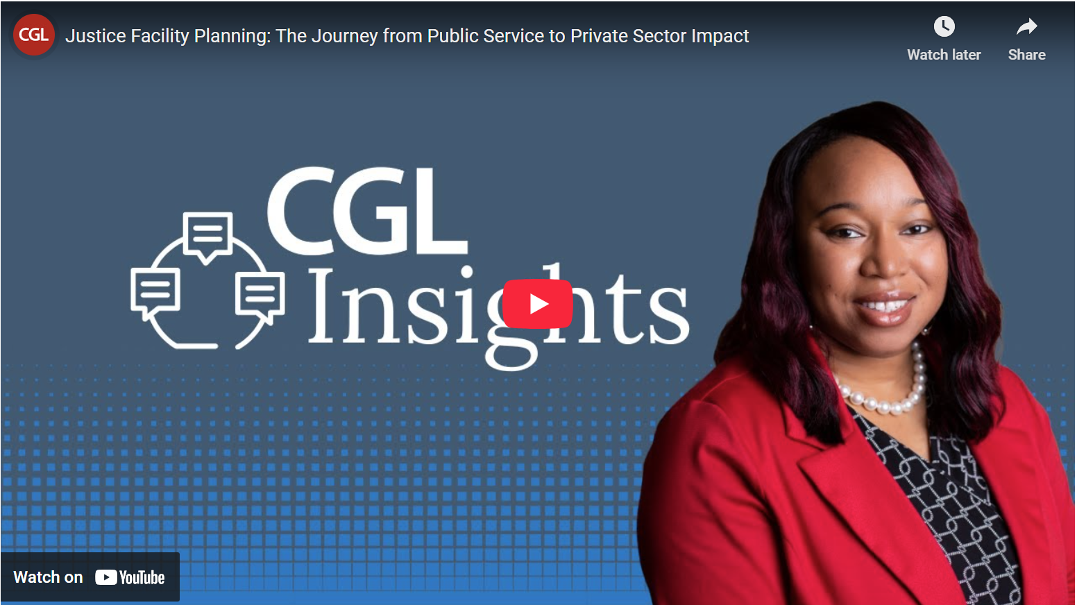 Justice Facility Planning: The Journey from Public Service to Private Sector Impact - CGL Companies